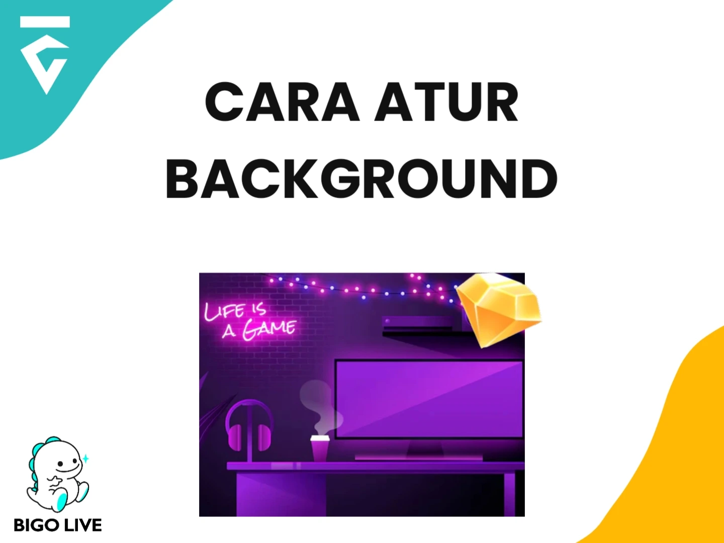 5 Cara Mengatur Background Live Streaming Estetik Terbaru