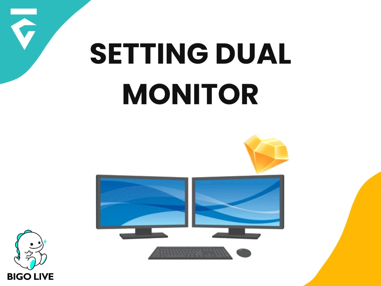 Cara Setting Dual Monitor Terbaru 2025