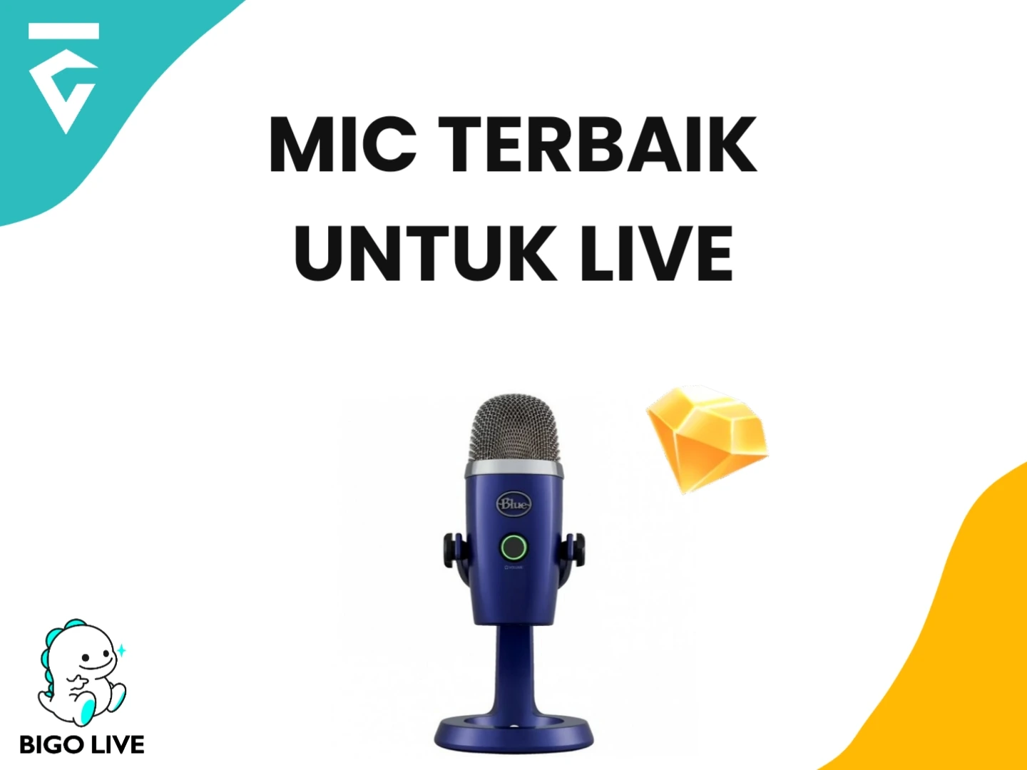 5 Mic Terbaik untuk Live Streaming Wajib Kamu Ketahui