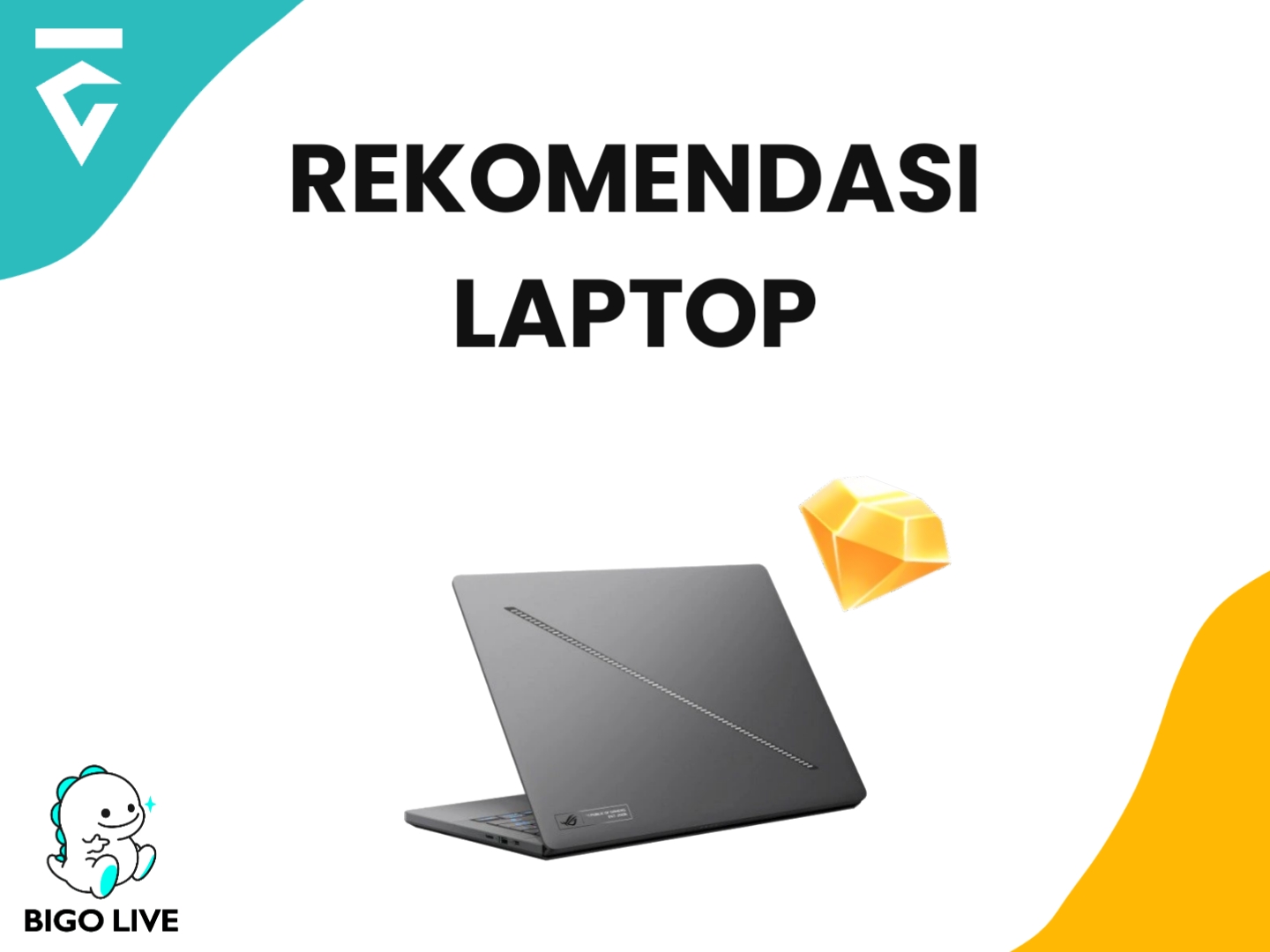 5 Rekomendasi Laptop untuk Live Streaming Terbaru